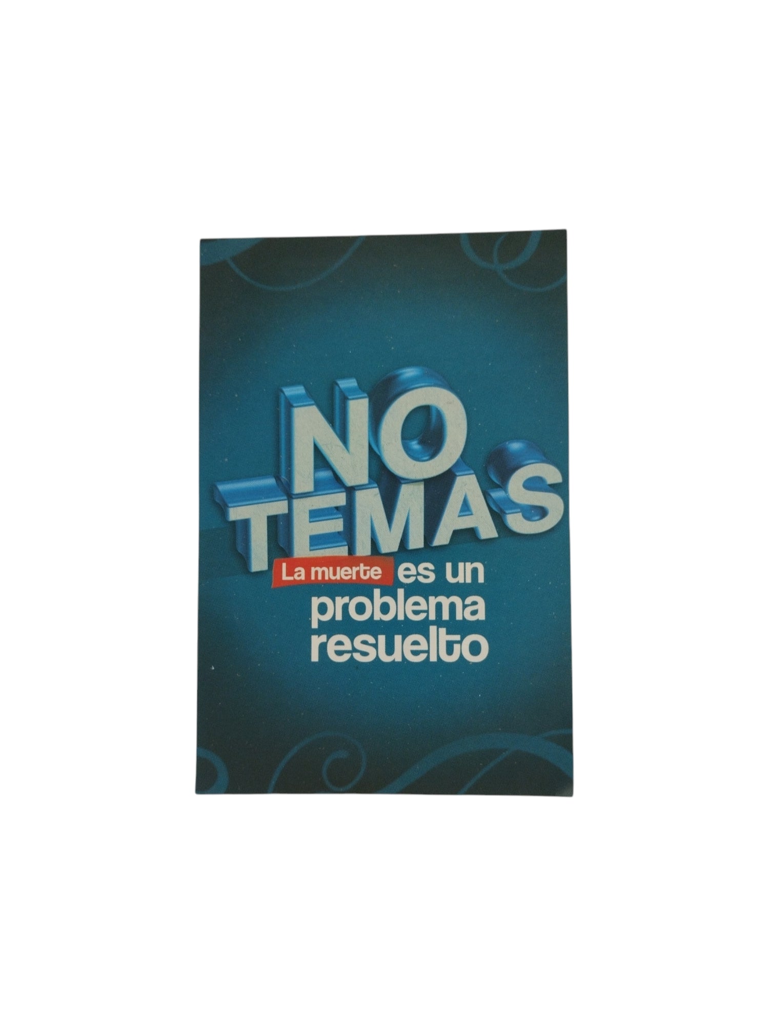 Tratado bíblico no temas la muerte es un problema resuelto ...