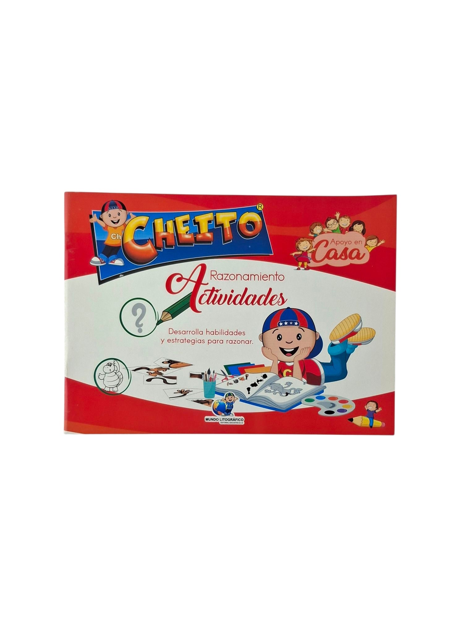 Cheito apoyo en casa, Razonamiento actividades – libreriatroya.com